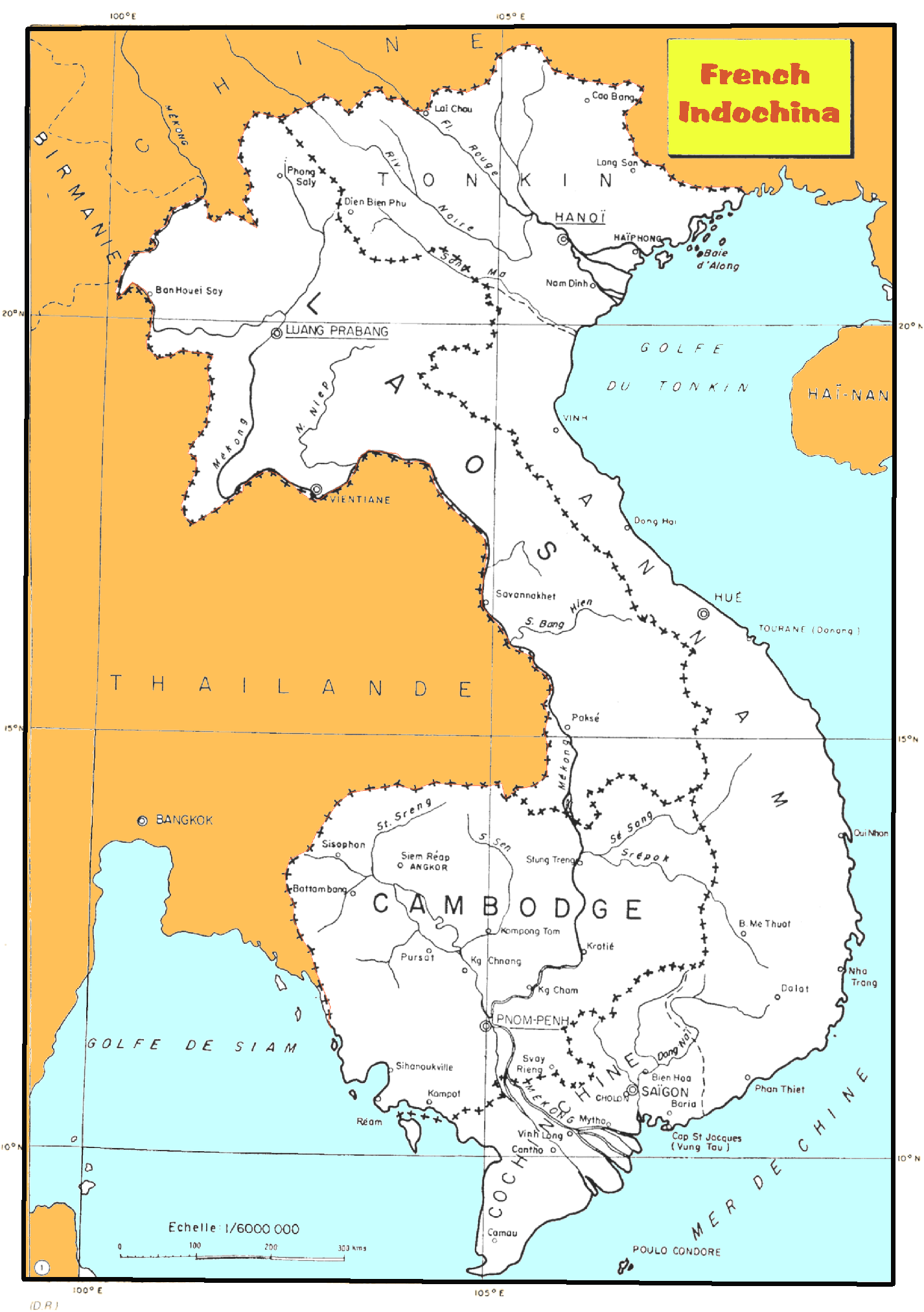 Vichy French Indochina Map The History Of Communism In Vietnam: From